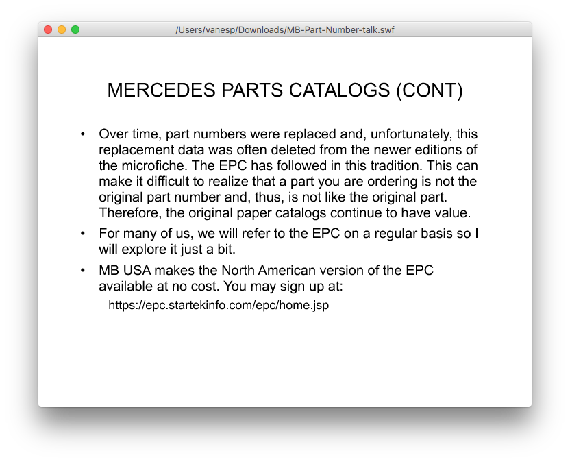 Pagoda SL Group Technical Manual :: PUB / PartsNumbers